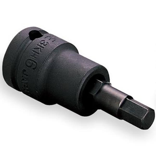 Tone 3KH-05 | Impact hexagon bit socket 3/8 inch made of structural ...